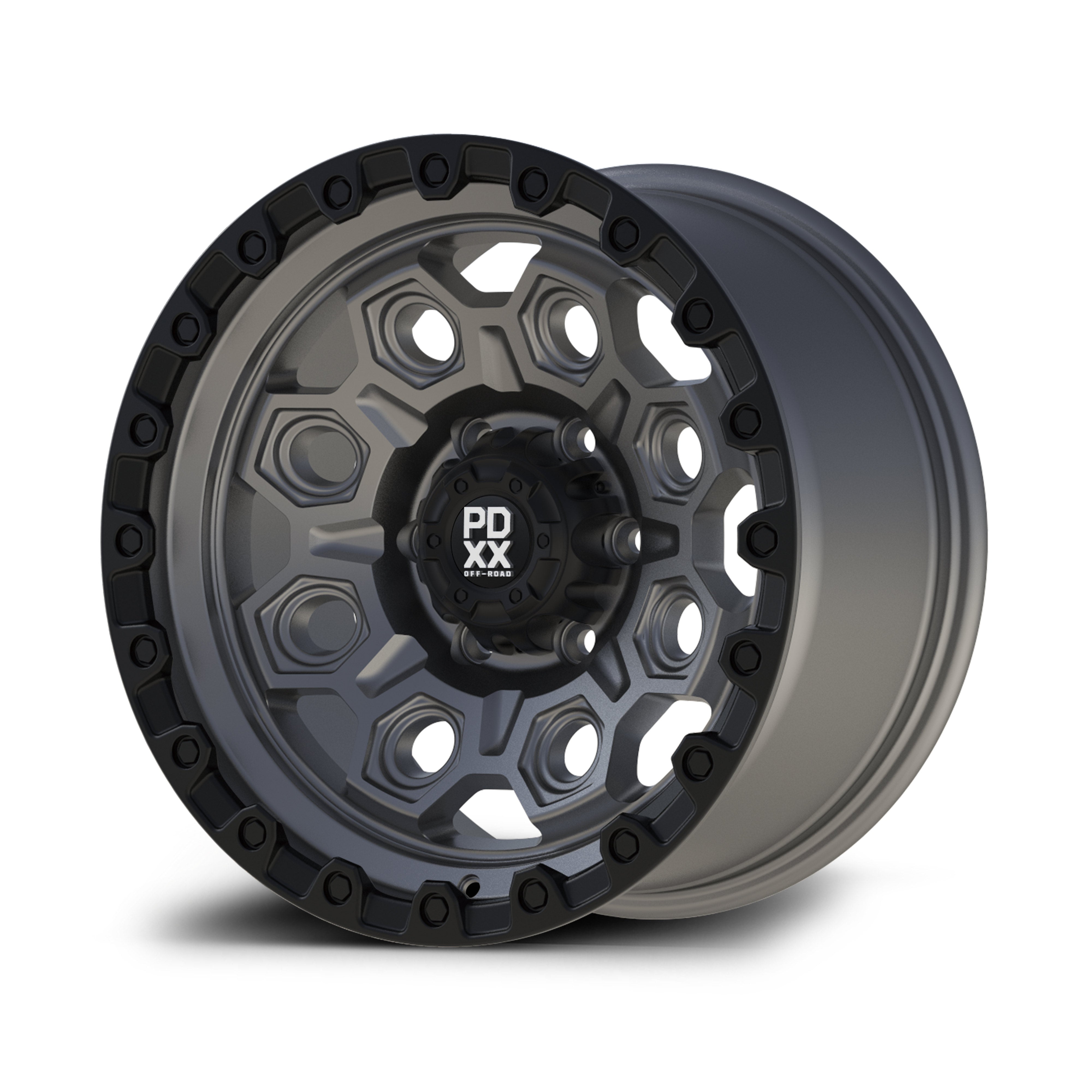 PDXX CONQUEST 17x9 Satin Gunmetal- Wheels Republic