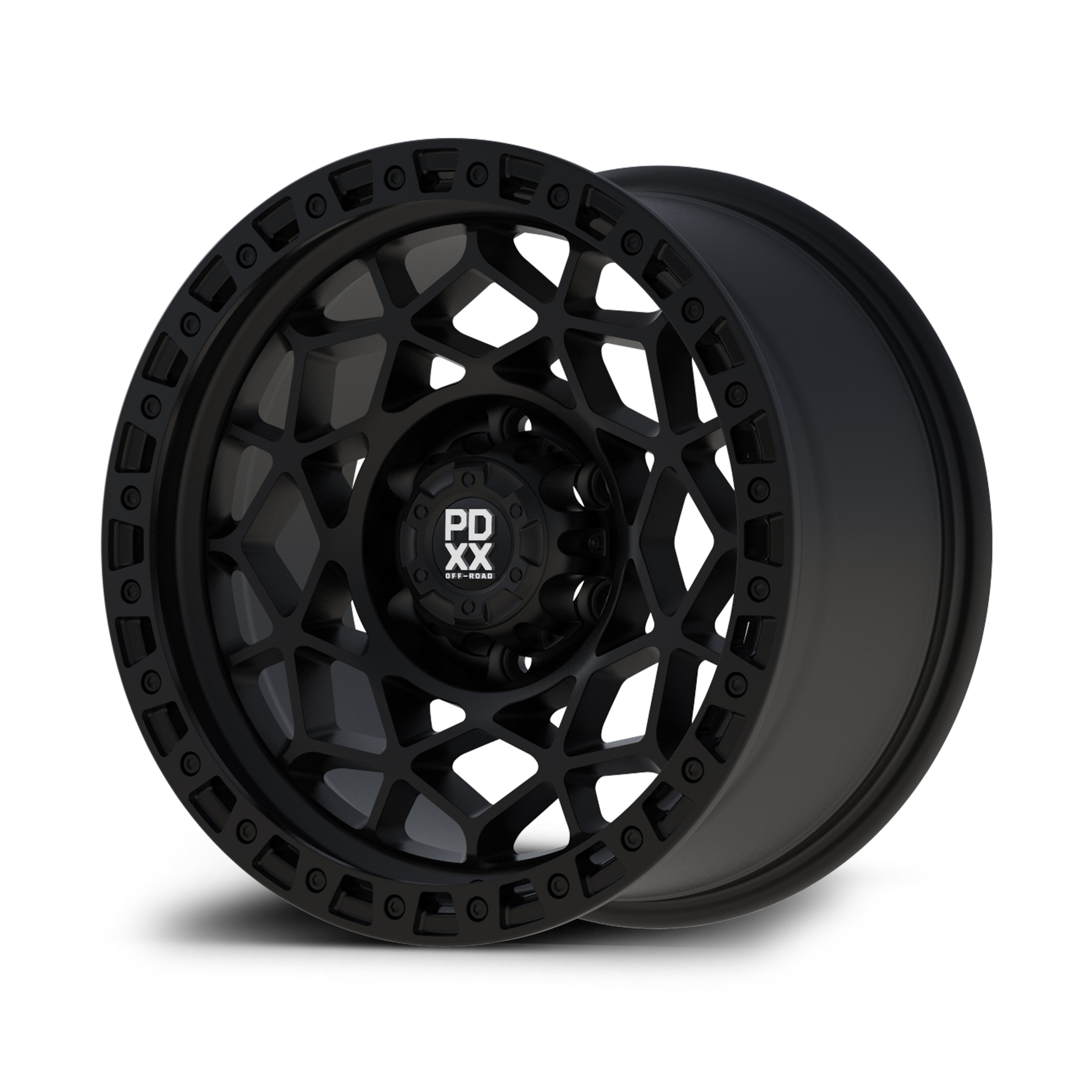 PDXX ENFORCER 17x9 Satin Black - Wheels Republic